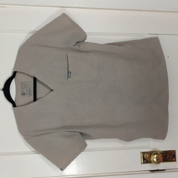 Figs | Tops | Figs Technical Collectionscrub Top Beige S | Poshmark